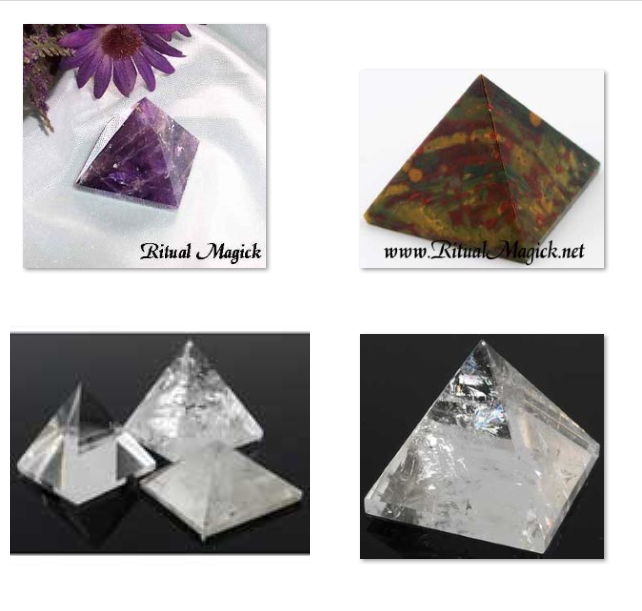 Crystal & Stone Pyramids – Ritual Magick